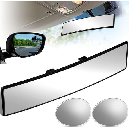 Rear View Mirror 300 mm Convex Rear View Mirror Wide Angle Panoramic ...