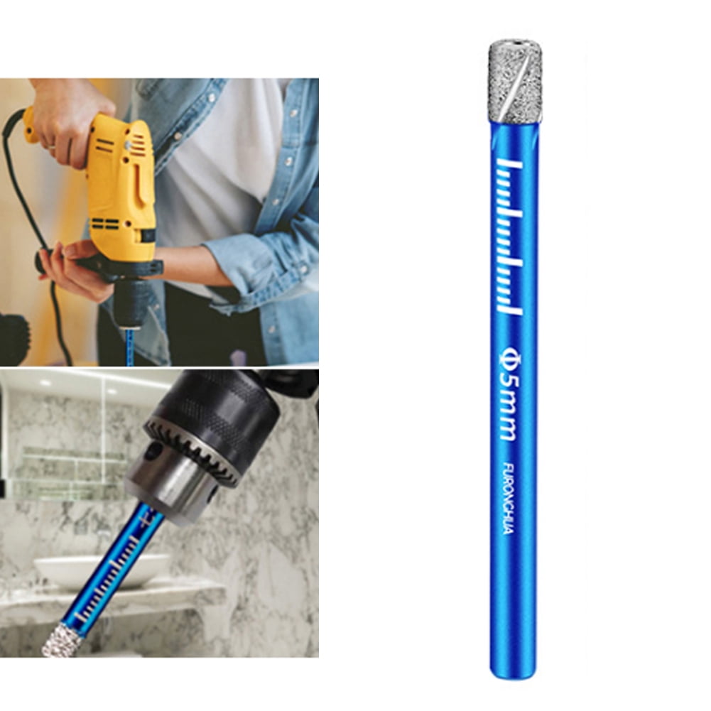 Brazed Tile Dry Drill Bit, 5mm Brazed Tile Dry Drill Bit Marble ...