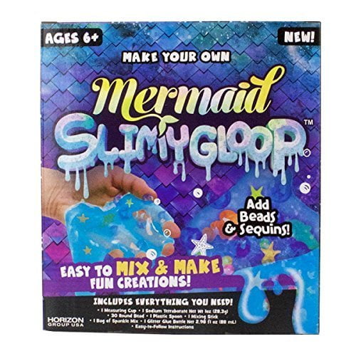Make Your Own Slime with Mermaid Slimy gloop! Includes Everything You ...