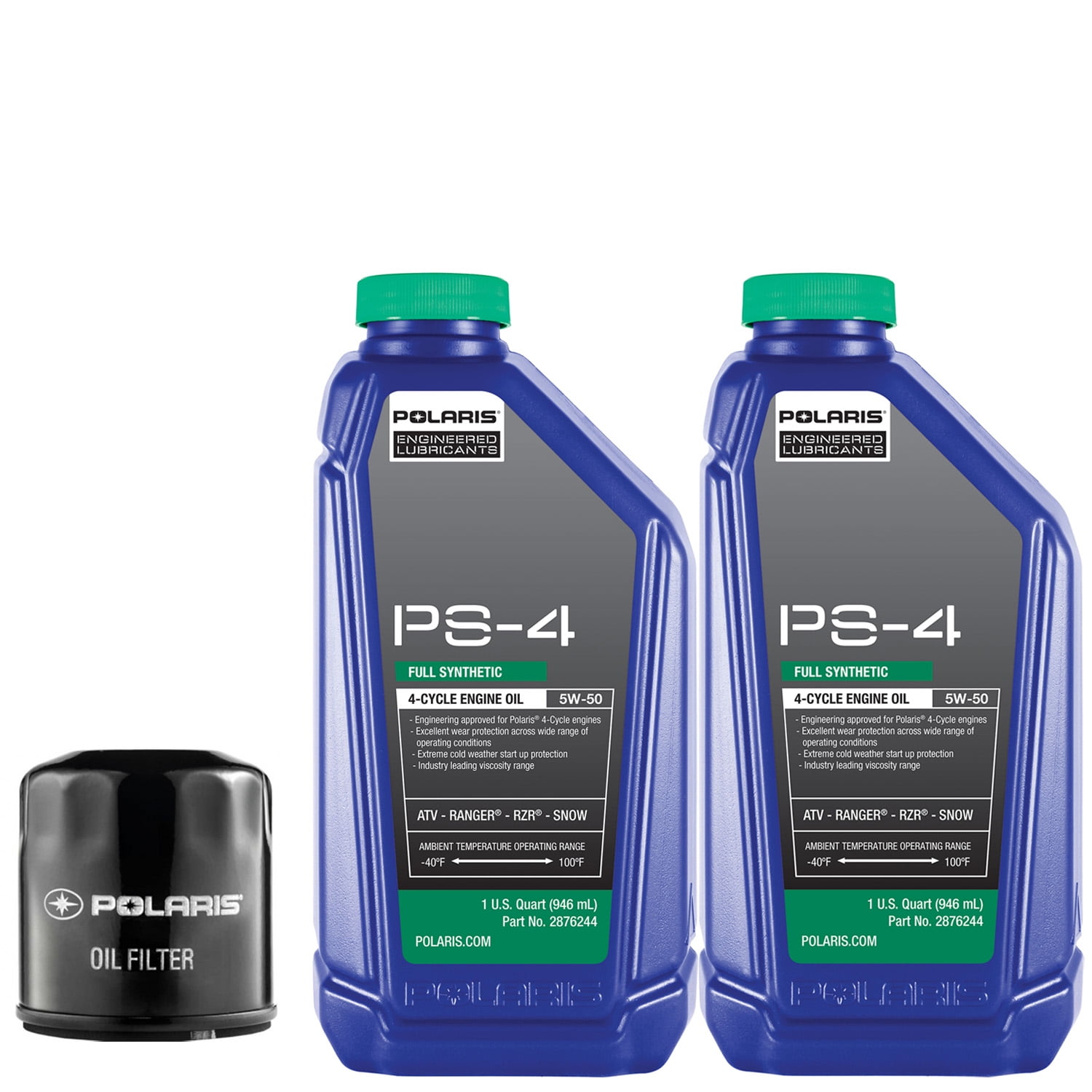 Polaris New OEM ATV/UTV Oil Change Kit, Sportsman Ranger, 2520799 ...