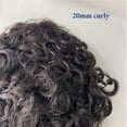 15/20/25mm Curly Hairpiece Fine Mono Top and PU Perimeter Male Hair ...