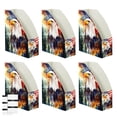 American Flag Eagle Tree 3 Pack Magazine File Holders Desktop File ...