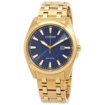 Citizen Corso Diamond Bezel Black Dial Two-Tone Stainless Steel Mens ...
