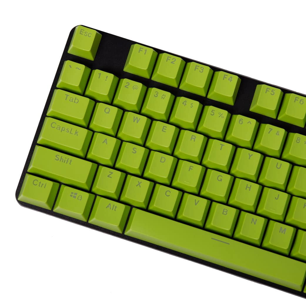 OEM Profile Translucent Mixable Keycaps - Green - Walmart.com