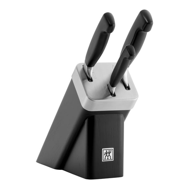 ZWILLING **** Four Star 4 Piece Knife Block Set With Kis Technology ...