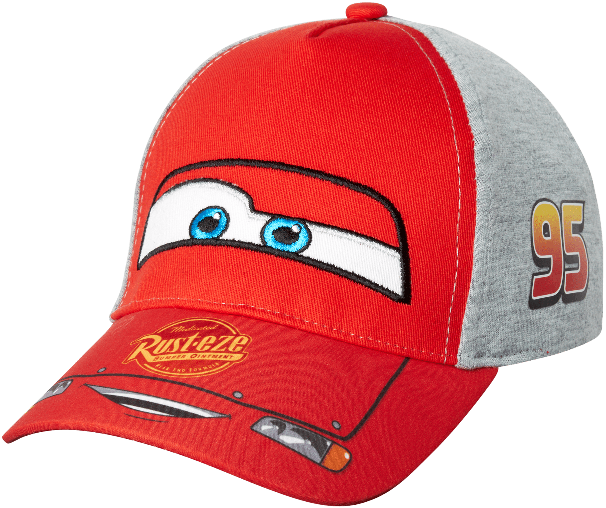 Disney Pixar Boys’ Cars Lightning McQueen Hat - Piston Cup Baseball Cap ...
