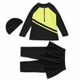 BiZtdJrK Girls Surfing Swimsuit Zip Up Long Sleeve Tops and Capri Skirt ...