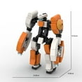 Original Design Mech Warrior Building Blocks MOC small mecha ...