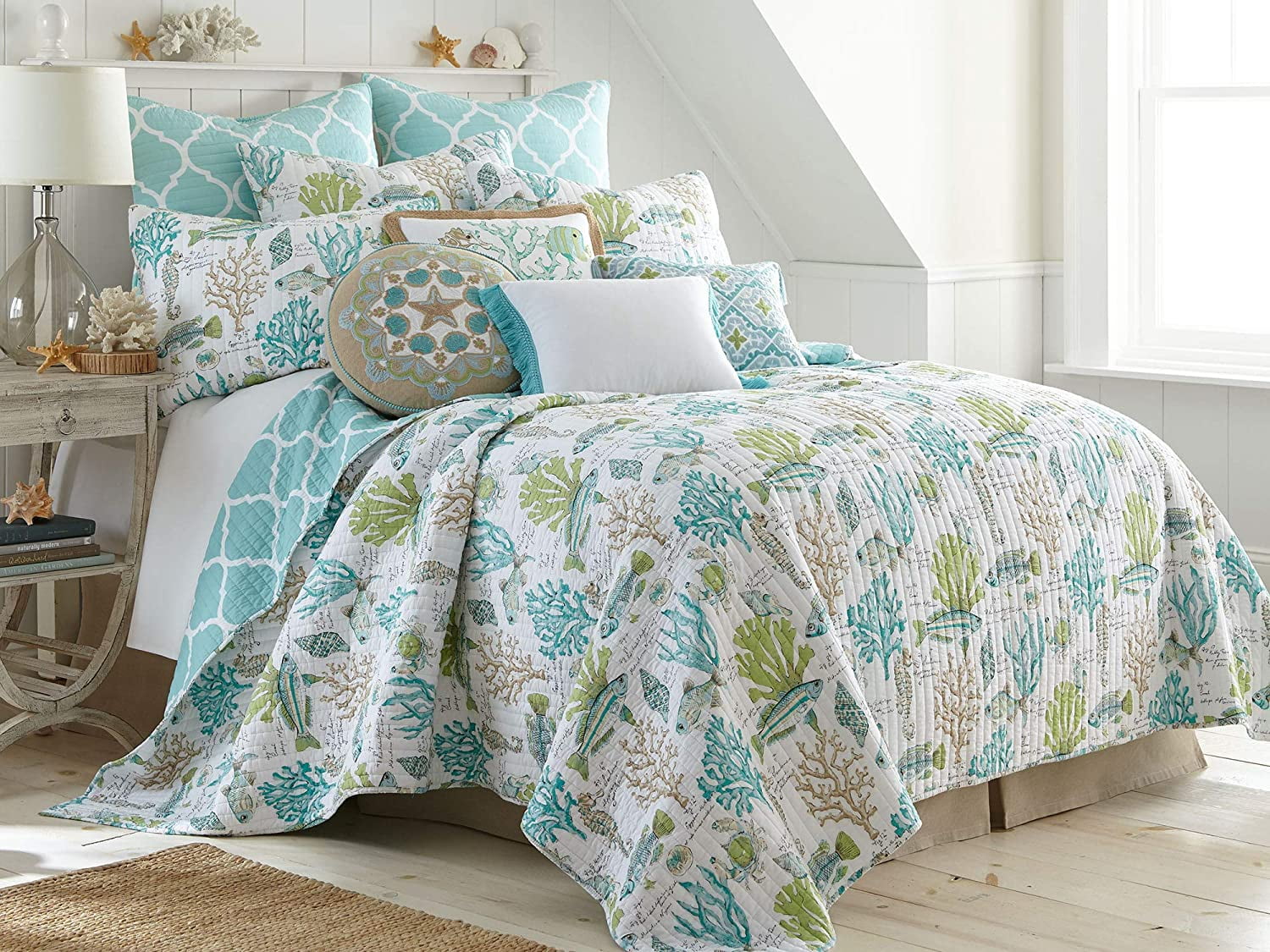 Levtex Home - Calafel Quilt Set - King Quilt + Two King Pillow Shams ...