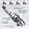4x Ignition Coils UF582 & Spark Plugs Kit for Honda Civic 1.8L L4 ...
