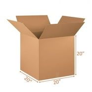SI PRODUCTS 8 x 6 x 4 Shipping Boxes ECT Rated Kraft 80604 - Walmart.com