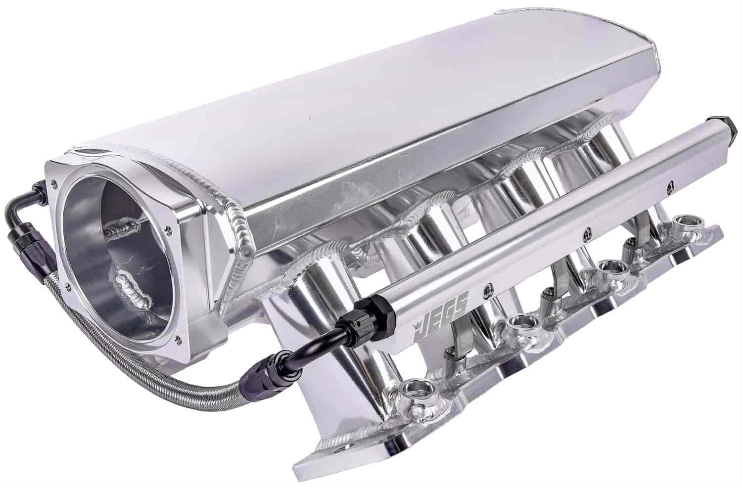 JEGS 513062 Fabricated Intake Manifold GM LS1 LS2 LS6 Accepts 92 mm or ...