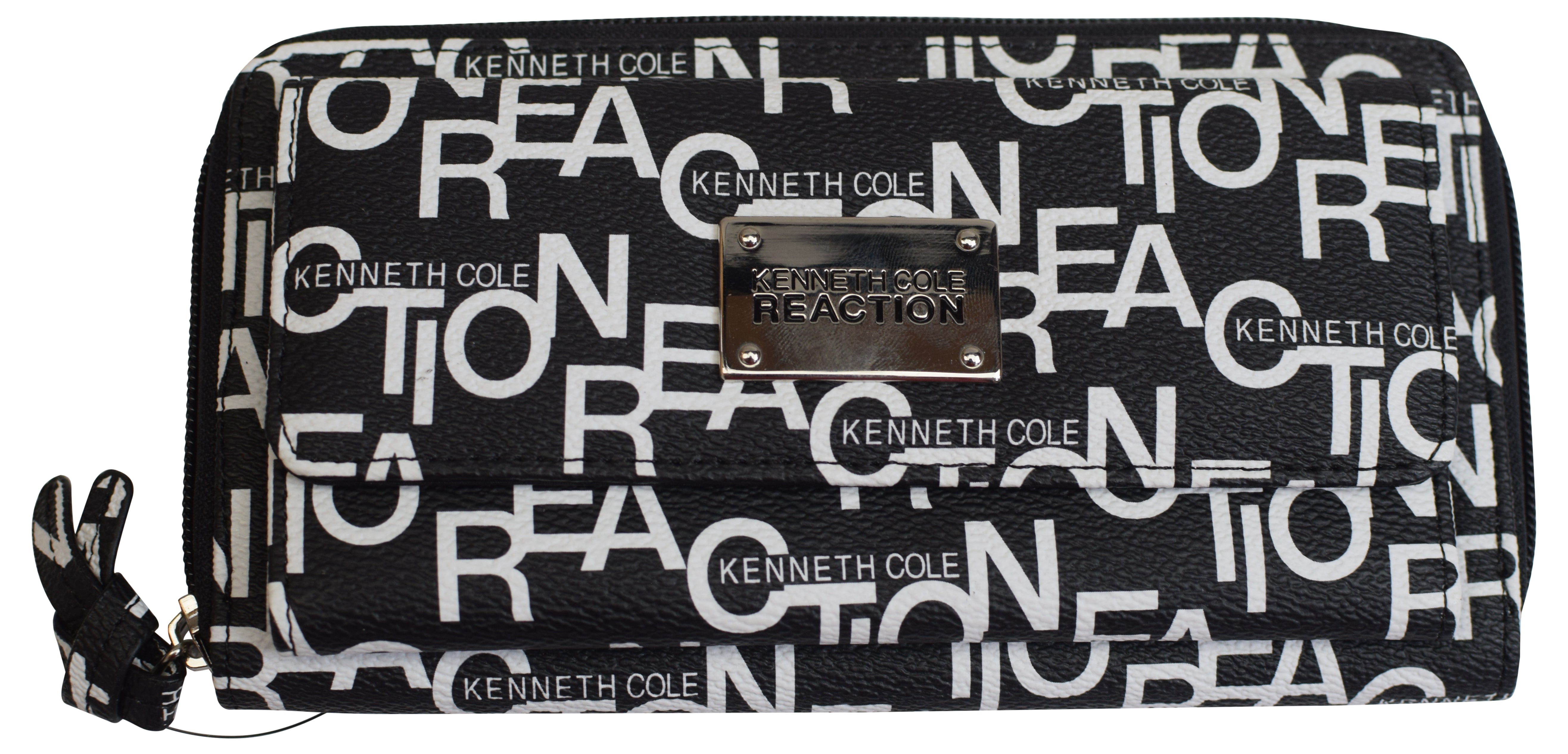 Kenneth Cole Reaction Womens Napa Zip-Around Urban Organizer Wallet ...
