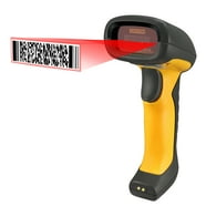 Adesso NuScan 7500CU Antimicrobial Handheld CCD Barcode Scanner - Black ...