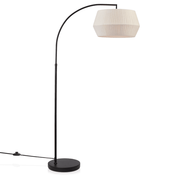 Bouclair Oatmeal Metal Floor Lamp with White Shade - Walmart.ca