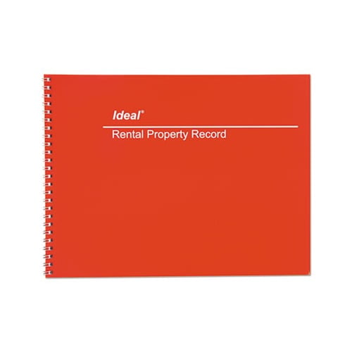 Dome Publishing Rental Property Record Book, 8 1/2 x 11, 60-Page ...