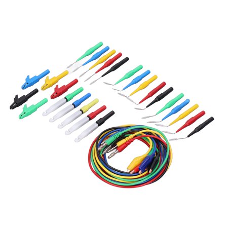 Banana Plug Test Leads Kit, Conductivity 4mm Banana Plug Kit 30 Pieces ...