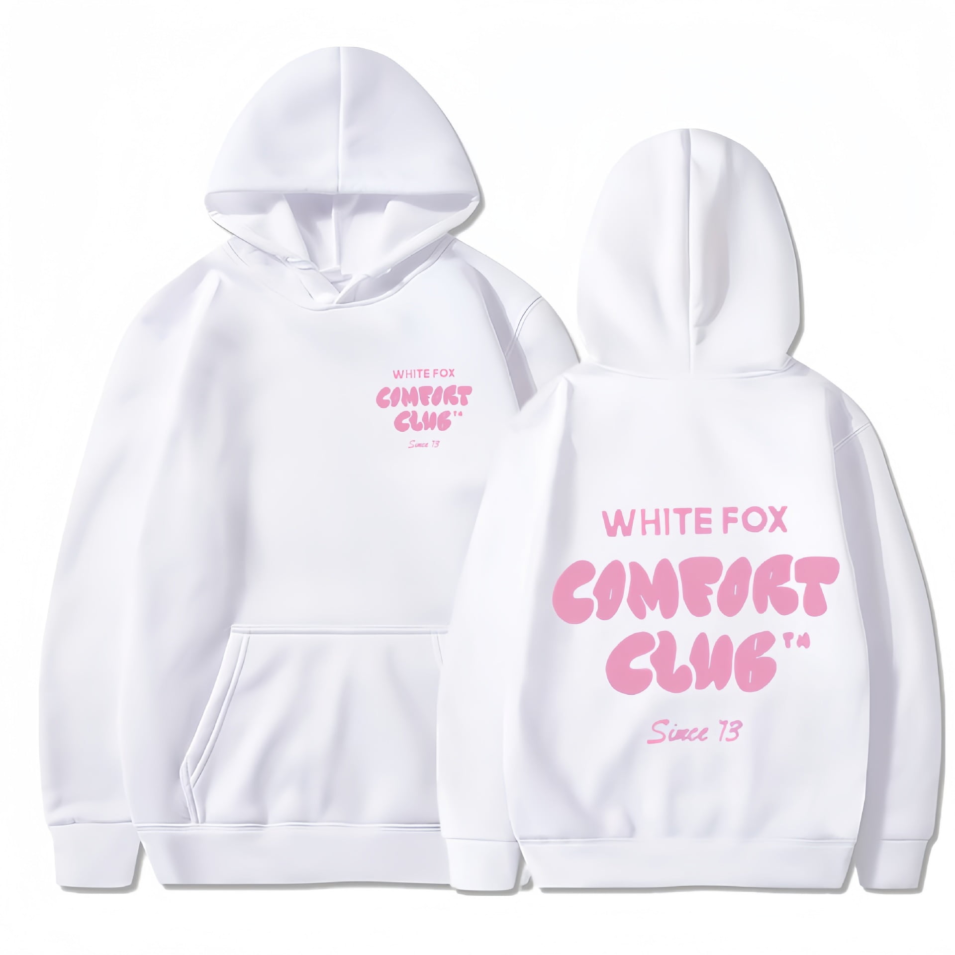 Click here for Jistarggz 2025 White Fox Unisex Lettering Print Lo... prices