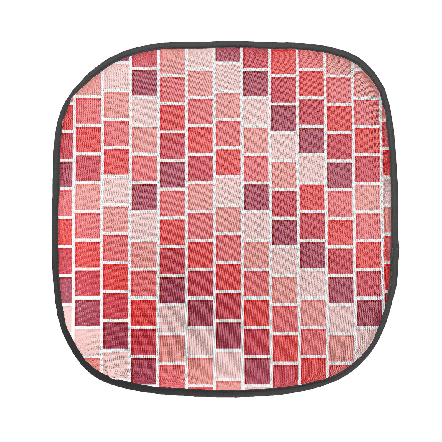 Geometric Chair Seating Cushion, Tile Rectangle Square Cube Vertical ...