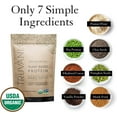 Truvani Organic Vegan Protein Powder Peanut Butter Chocolate Flavor