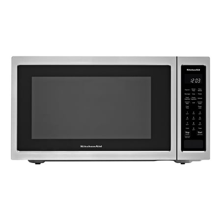 KitchenAid KMCC5015GSS 1.5 Cu. Ft. Silver Countertop Convection ...