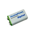 MaximalPower 9 Volt Li-Ion Rechargeable Battery (1 Pack) HIGH Capacity ...