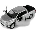 Motormax 2019 Ford F-150 Limited Crew Cab, Metallic Silver Diecast ...