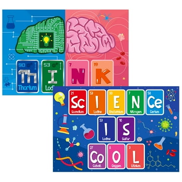 Periodic table science poster LARGE LAMINATED chart teaching elements ...