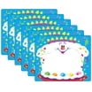 Trend Stars & Swirls Colorful Self-adhesive Name Tags - 3" Length x 2. ...