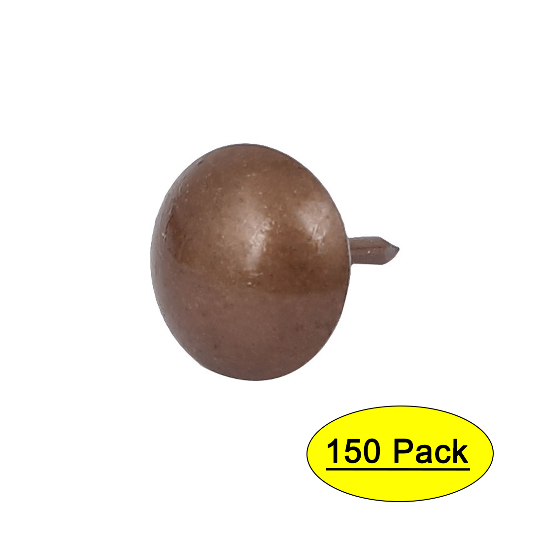 7/16" Dia Thumbtack Upholstery Decorative Nail Thumb Tack Copper Tone ...