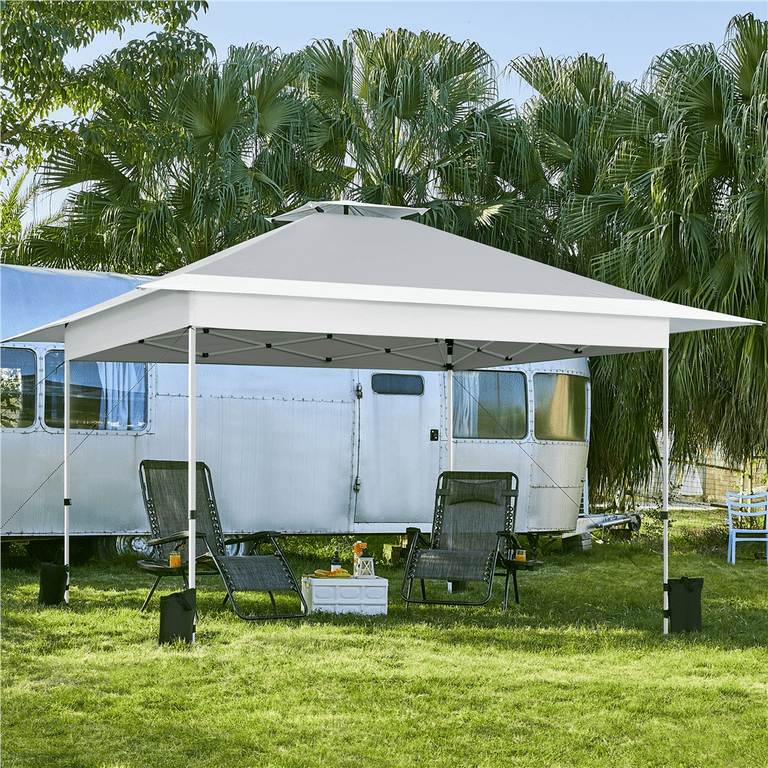 Free Shipping! Alden Design 13 ft Pop-Up Adjustable Canopy W Free Shipping! Alden Design 13 ft Pop-Up Adjustable Canopy W
