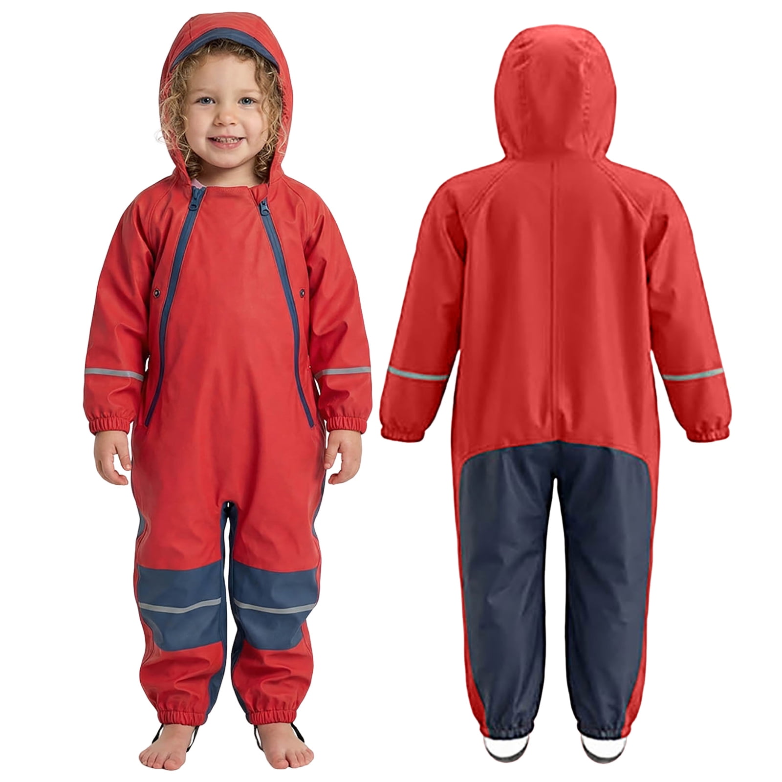 Click here for Faraee 1-8 Years Toddler Rain Suit Coverall Hooded... prices
