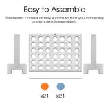 Cipton Connect Four Jumbo Sized Indoor & Outdoor Game for Kids & Adults ...