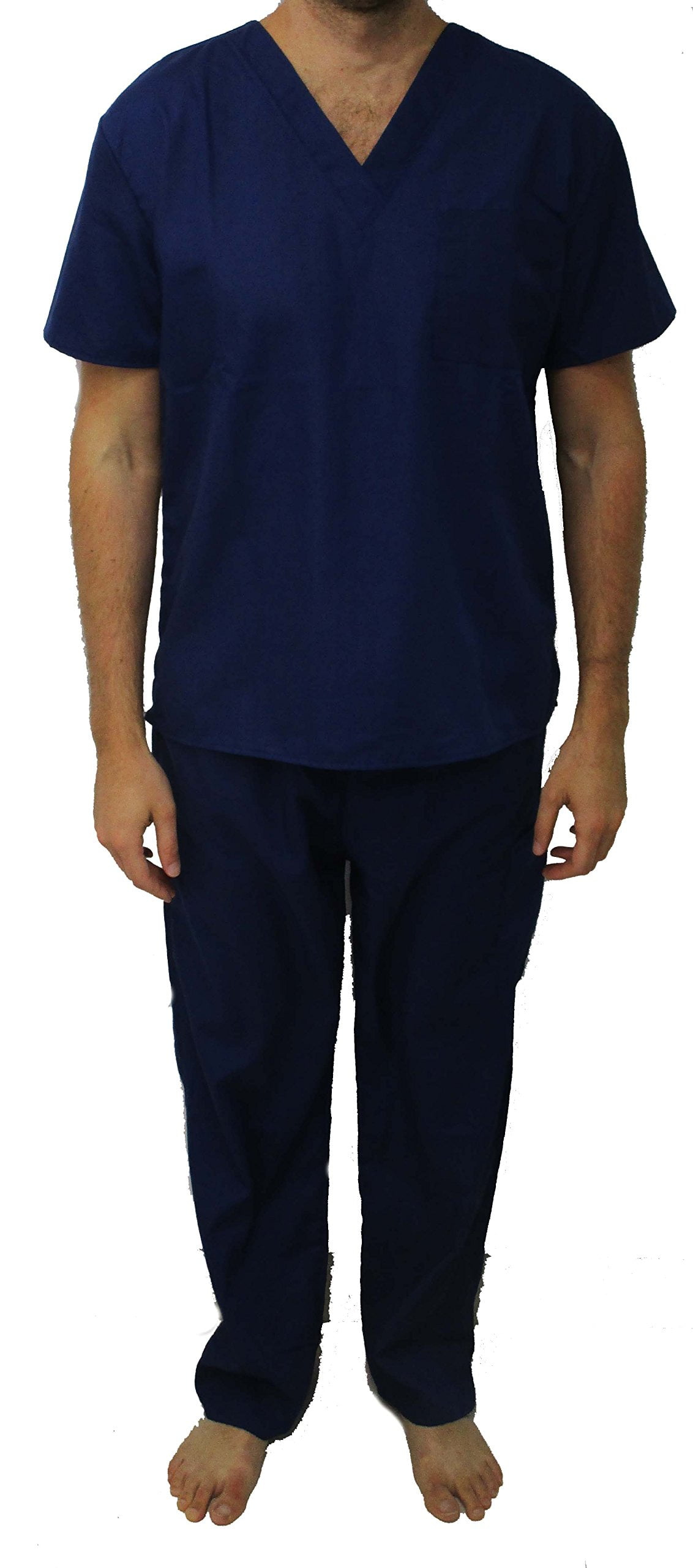 33300M-Red-S Tropi Unisex Scrub Sets Medical Scrubs Mens Scrubs (X ...