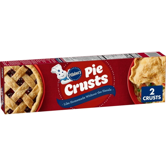 2 Pack - Pillsbury Pie Crusts 2 Count 14.1 oz Package May Vary ...