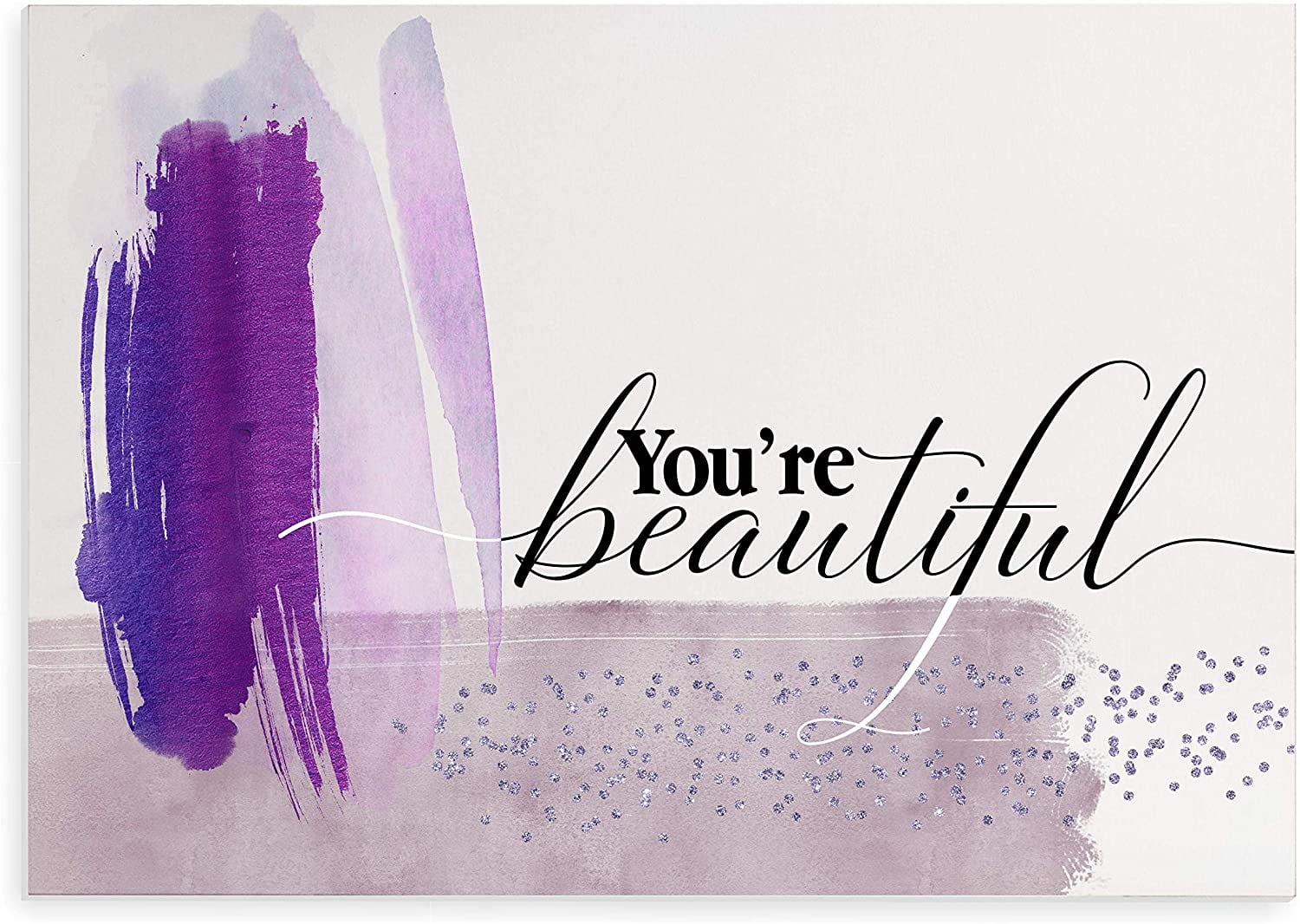 You're Beautiful Rustic Wood Wall Sign 8x12 - Walmart.com