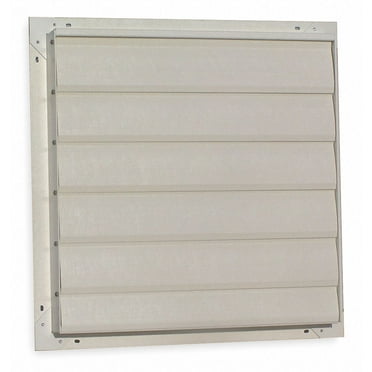 Dayton Exhaust Shutter,36 In,Aluminum 2FTX7 - Walmart.com
