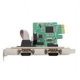 axGear High Speed 2 Port RS-232 RS232 Serial Port COM to PCI-E PCI ...