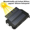 Solar Power Bank, MDHAND 20000mAh Portable Solar Charger for Cell Phone ...