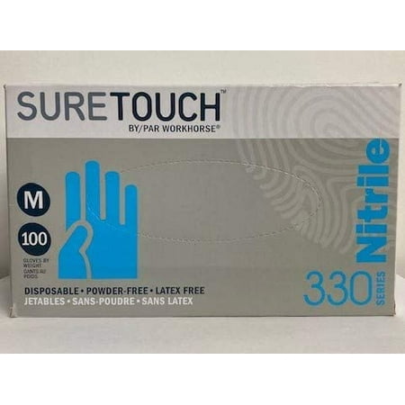 SureTouch Disposable Nitrile Gloves Medium | Walmart Canada