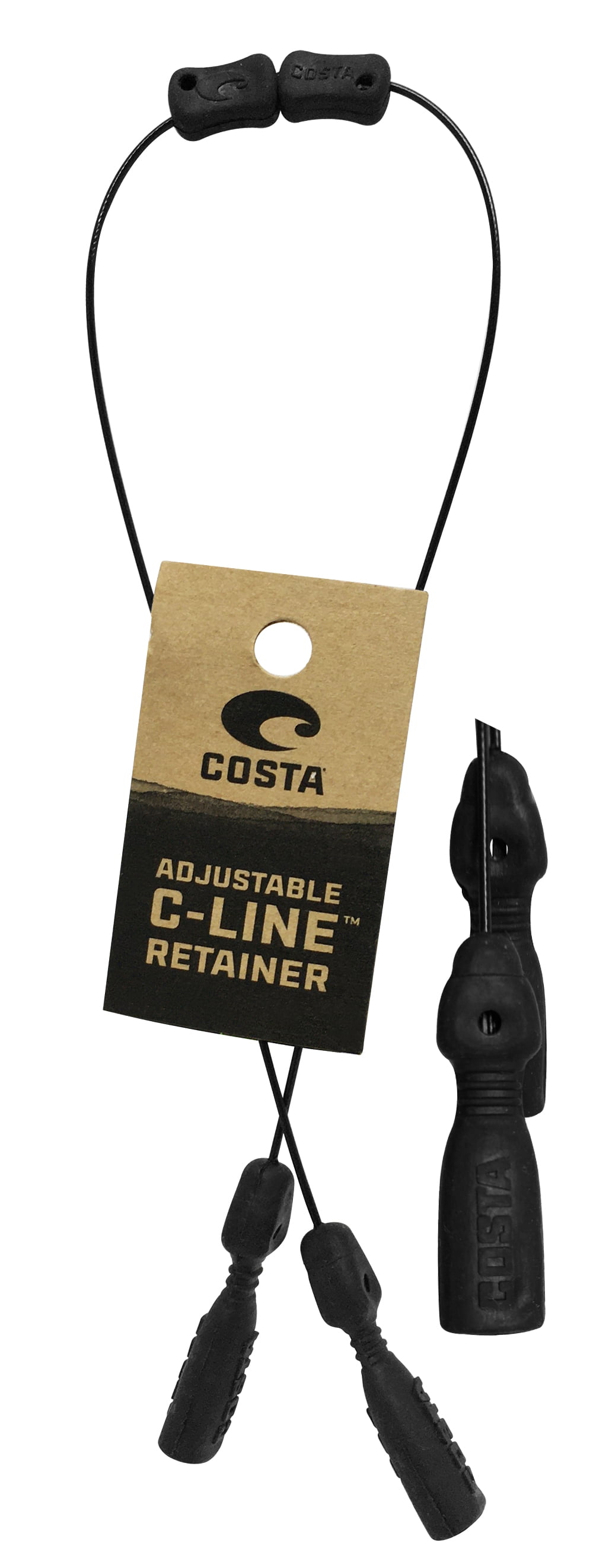 Costa Del Mar Costa C-Line Adjustable Retainer Black - New - Walmart.com