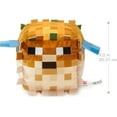Minecraft Plush Pufferfish Toy, 8-inch Collectible Soft Doll Inspired ...