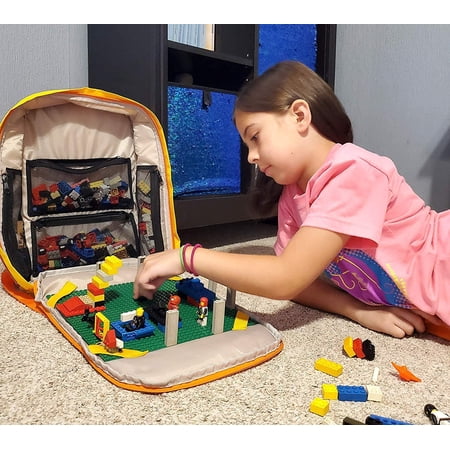 AIMTYD Block Pack with Building Plate – Toy Backpack for Building ...