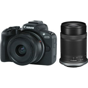 Canon EOS R50 Camera with 18-45mm & 75-300mm Lens, SanDisk 128GB, LED ...