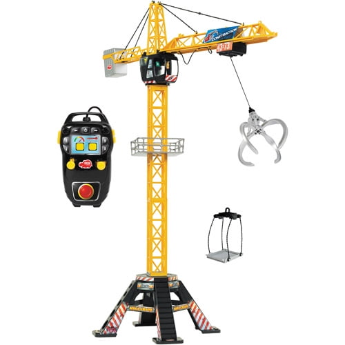 Dickie Toys Mega Crane Remote Control Set - Walmart.com