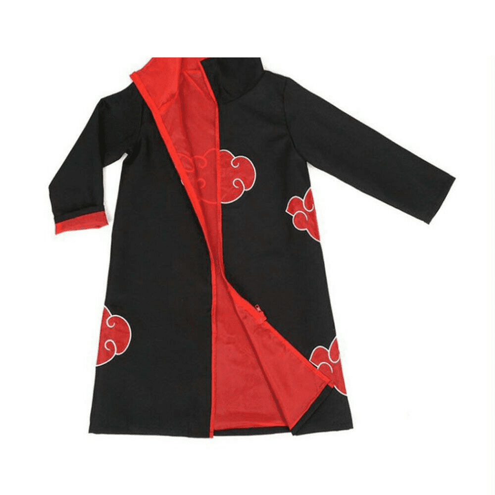 Buy Costyle Akatsuki Uchiha Itachi Robe Cloak Coat Kids Halloween ...