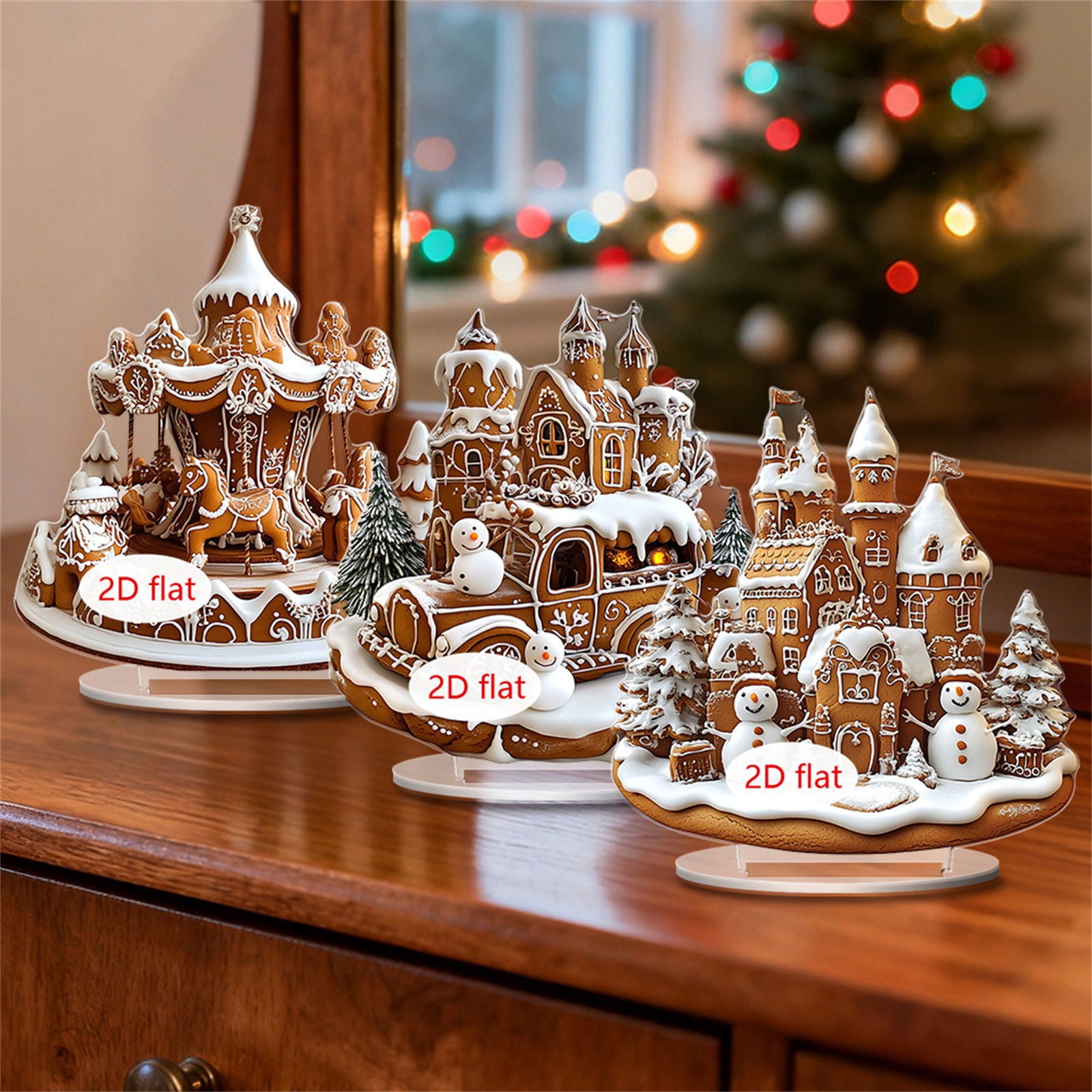 Click here for Holiday Items Christmas Carousel And Castle Orname... prices