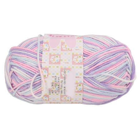 Crochet Cotton Yarn, DIY Hand Crafted Soft Comfortable 6 Strands Milk ...