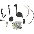 MS170 Carburetor with Ignition Coil Fuel Filter Tune Up Kit for Sthil ...