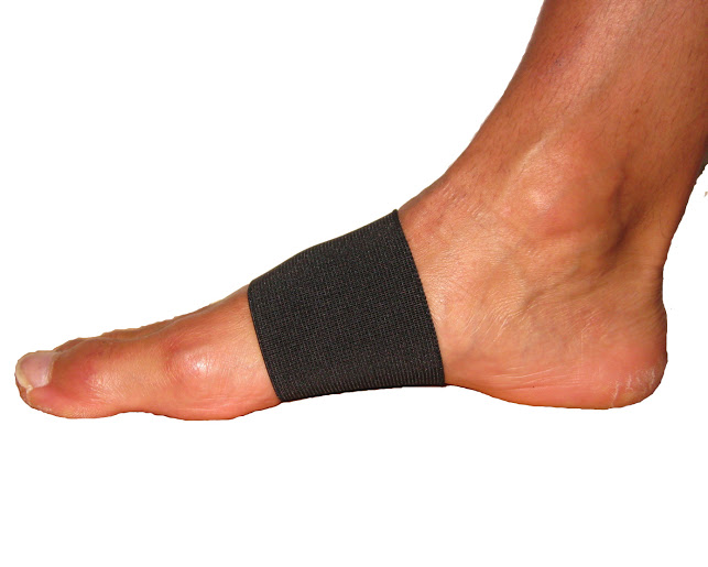 FlexaMed Arch Bandage (Pair) - Black - Walmart.com